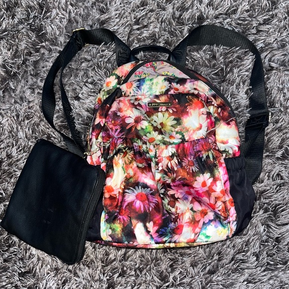 Betsey Johnson | Bags | Betsey Johnson Small Backpack With Removable ...
